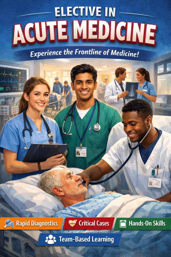 Why You Should Do an Elective in Acute Medicine - Take Aim